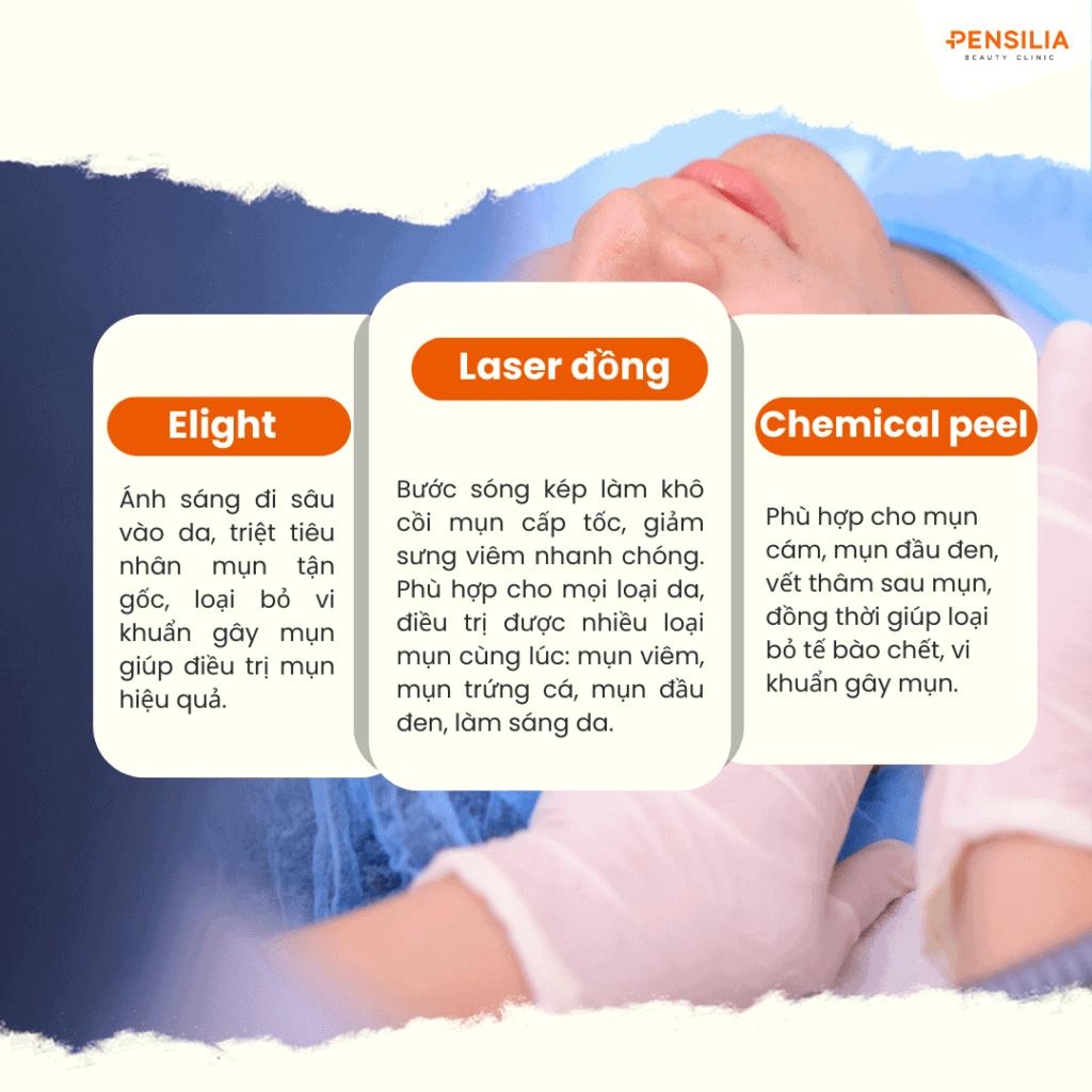 Trị mụn chuẩn y khoa cùng Pensilia - Pensilia