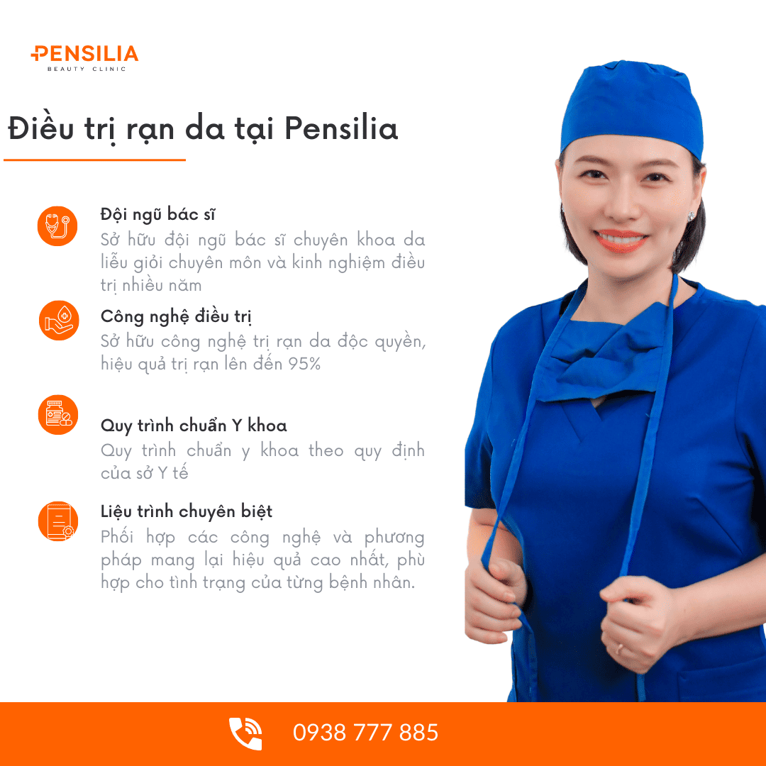 Điều trị rạn da - Pensilia
