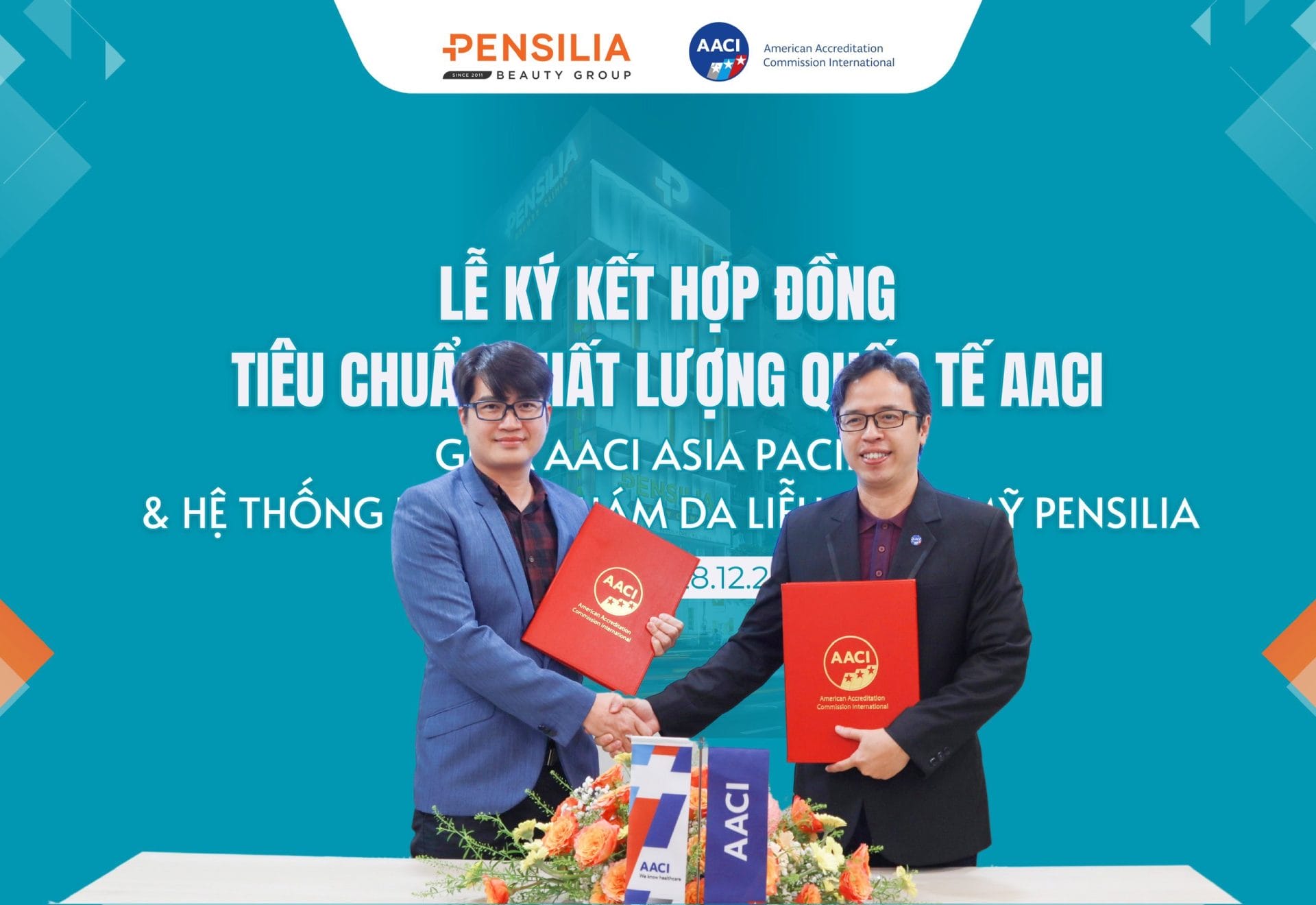 Pensilia Beauty Group tiên phong kiểm định chất lượng quốc tế AACI ...